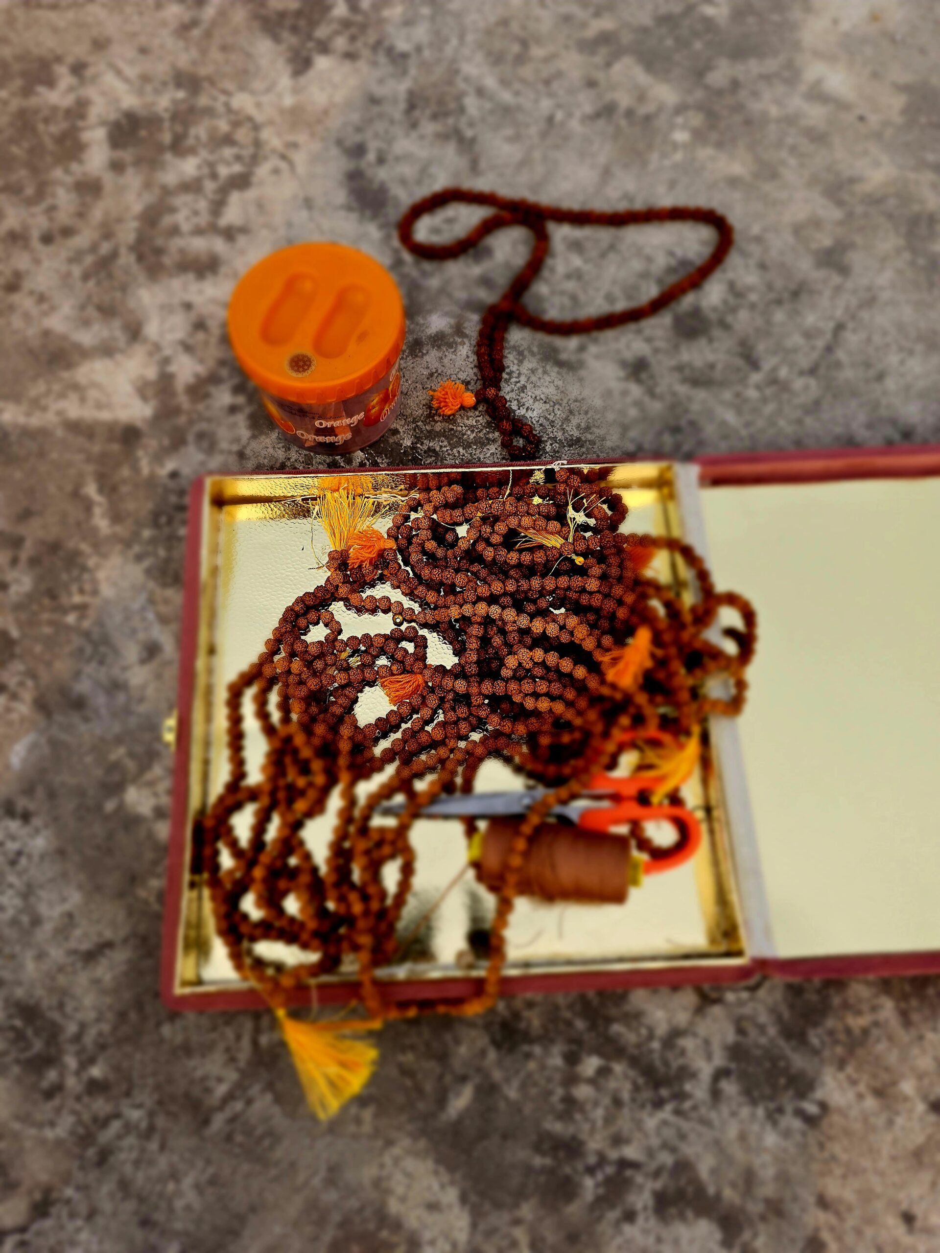 Rudraksha Mala (Kathy- Agra- Nov. 23) - ZIN